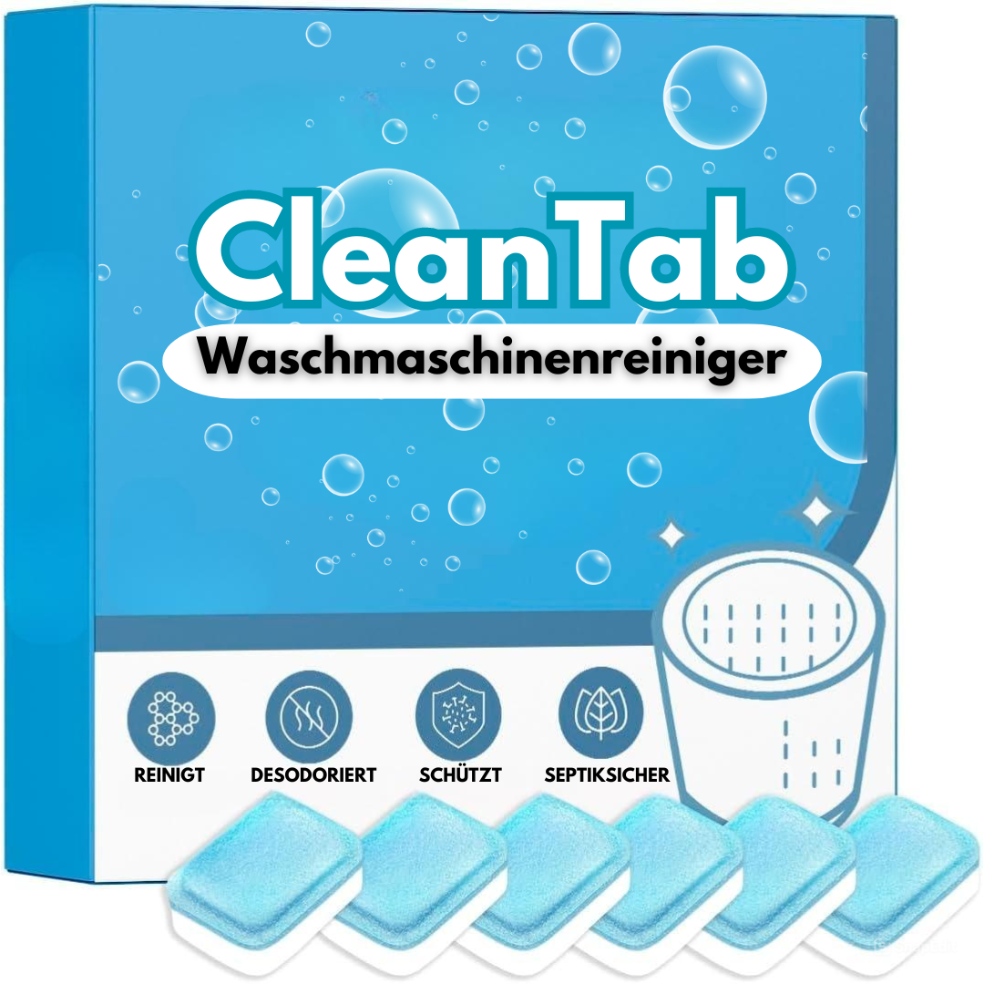 CleanTab - Desinfizieren Sie Ihre Waschmaschine ohne Anstrengung – Gartenstadl.de