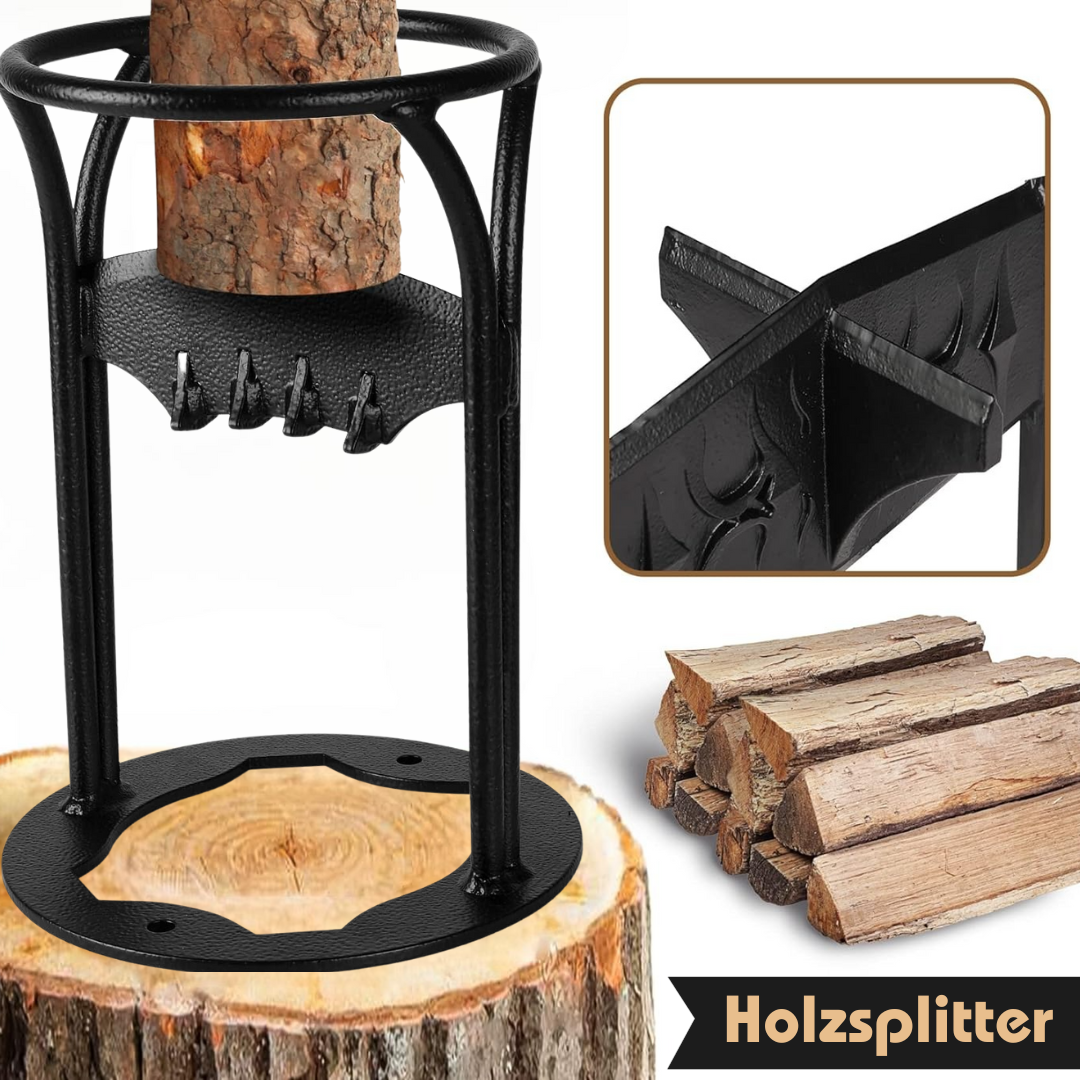 Holzsplitter - teilt das Holz in Sekunden – Gartenstadl.de